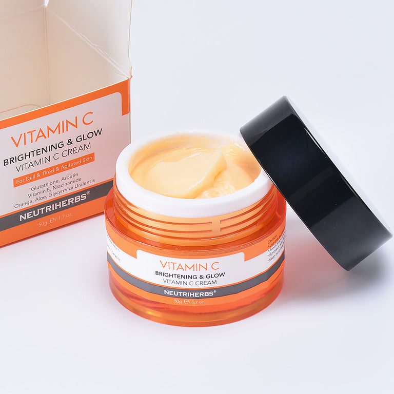 Vitamin C Brightening and Glow Cream For Antioxidant And Skin Radiant ...