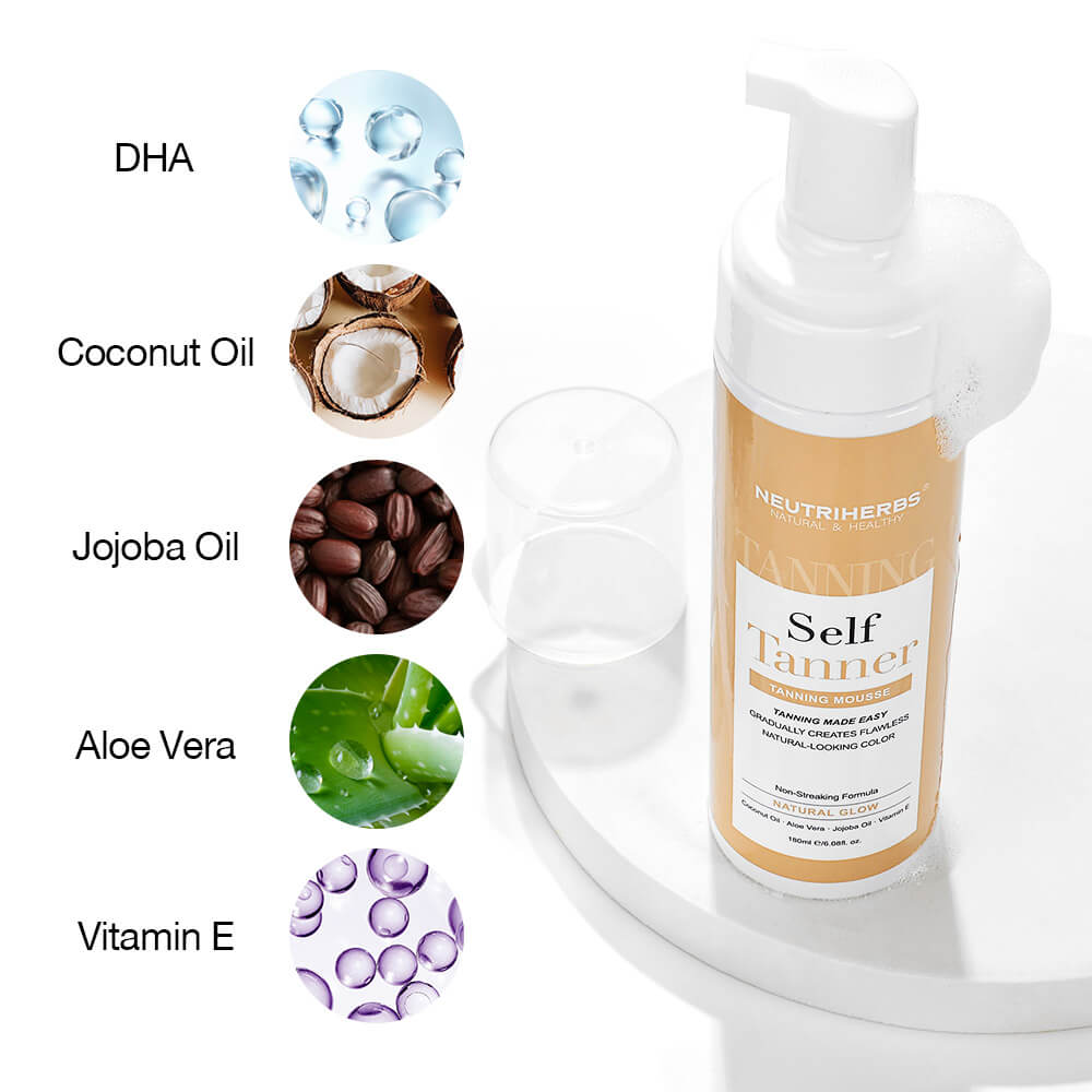 Gradual Tan Mousse With Streak-Free Fomula – Neutriherbs