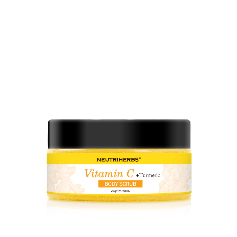 Vitamin C Turmeric Exfoliating Body Scrub For Skin Brightening ...